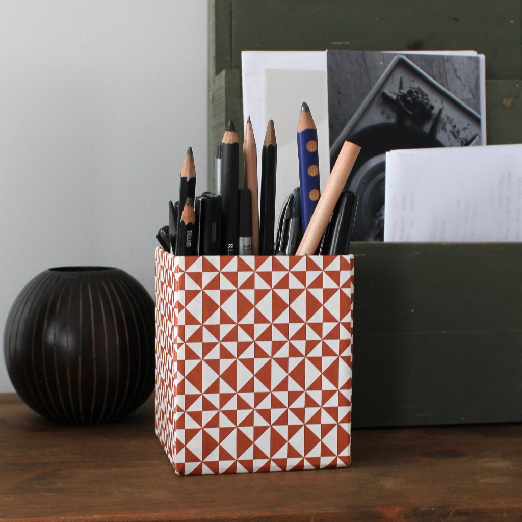 Pencil Pot, Rust Circus | Nibu Letterpress